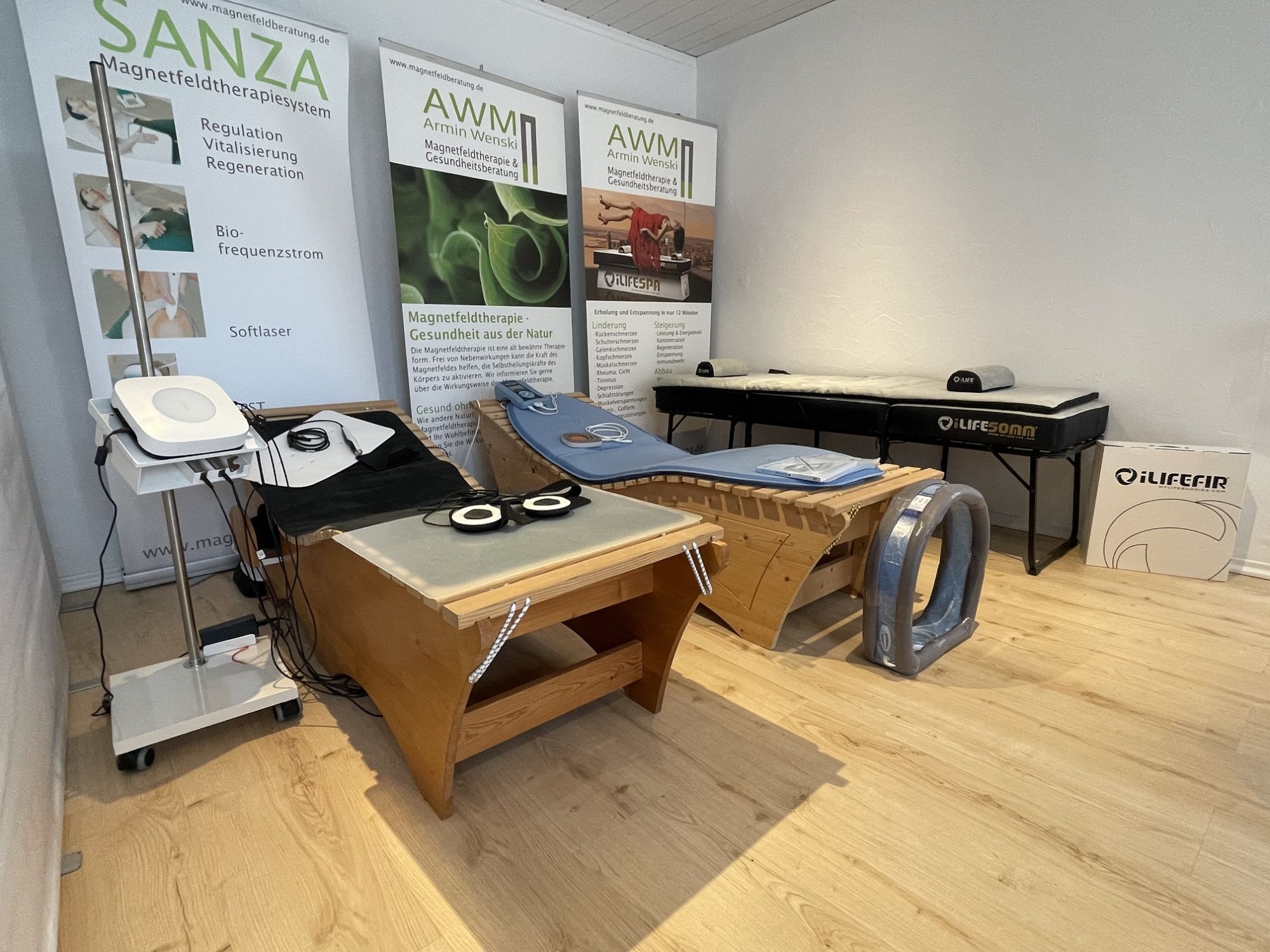 Vorführgeräte und Gebrauchtgeräte zur Magnetfeldtherapie - Magnetfeldberatung